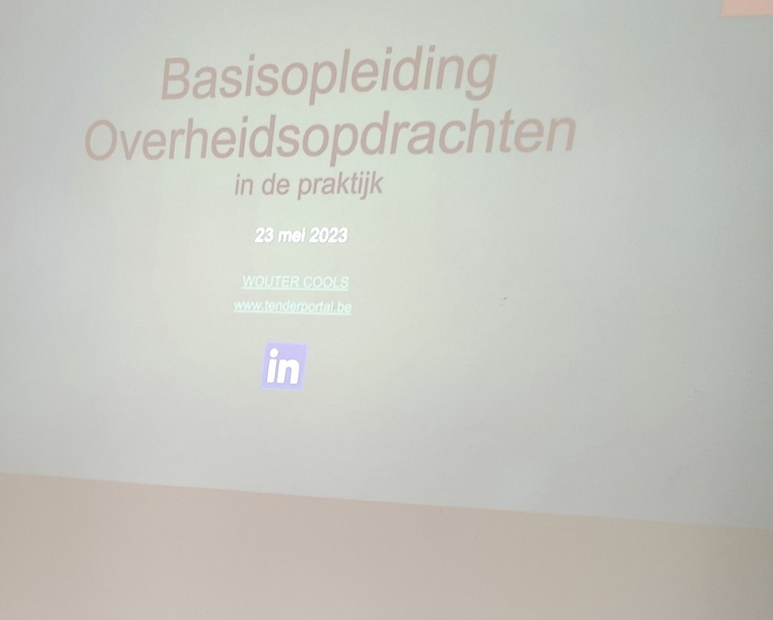 Basisopleiding overheidsopdrachten in de praktijk - Lokaal Bestuur